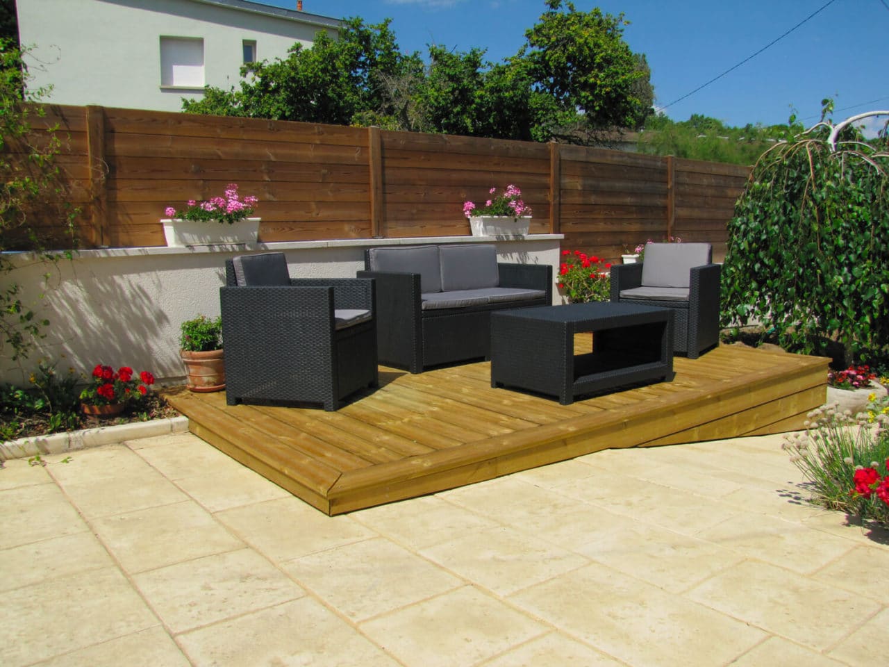 Nancy 54 Conception Et Pose De Terrasses En Bois Sur Plots Sur Mesure